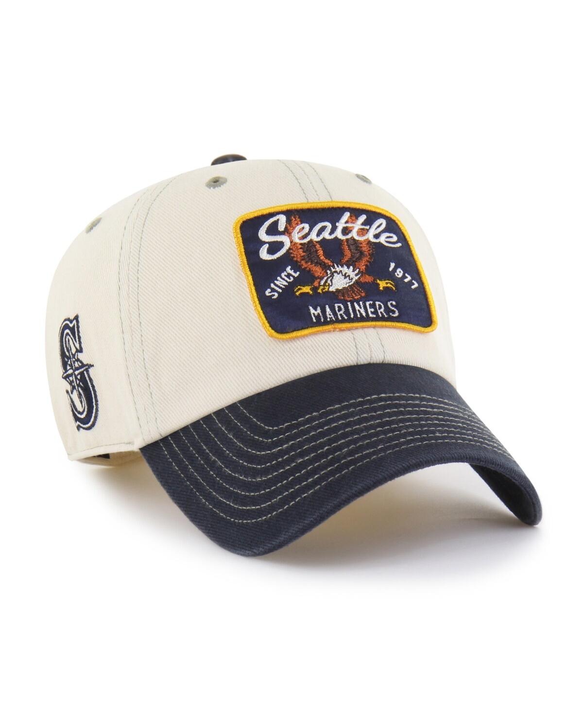 Click here for 47 Brand Mens Natural/Navy Seattle Mariners Keepsa... prices