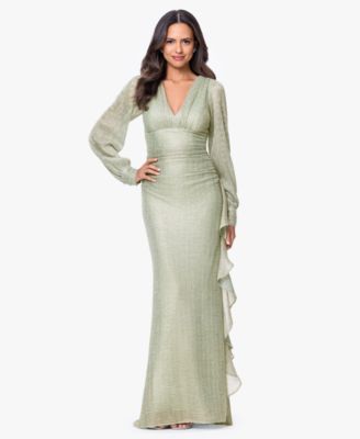 Click here for Betsy Adam Womens V Neck Ball Gown prices