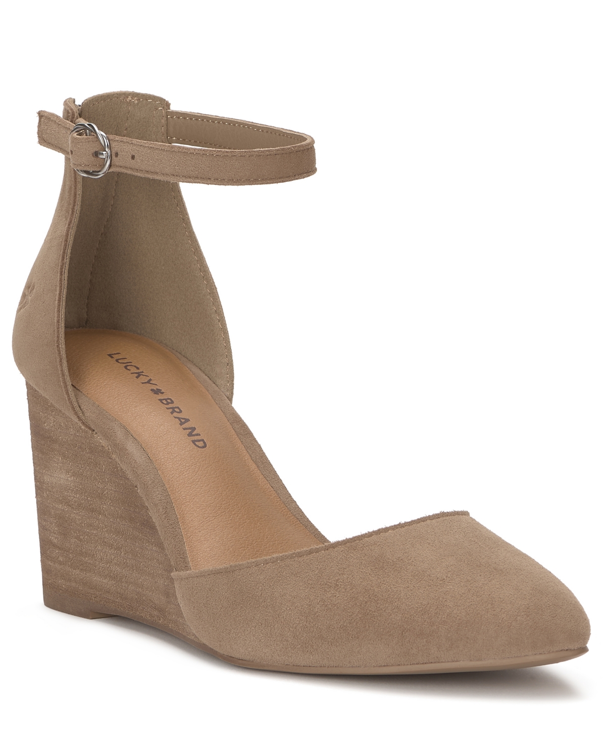 Click here for Lucky Brand Womens Nitika Wedge Heel Pumps - Porci... prices