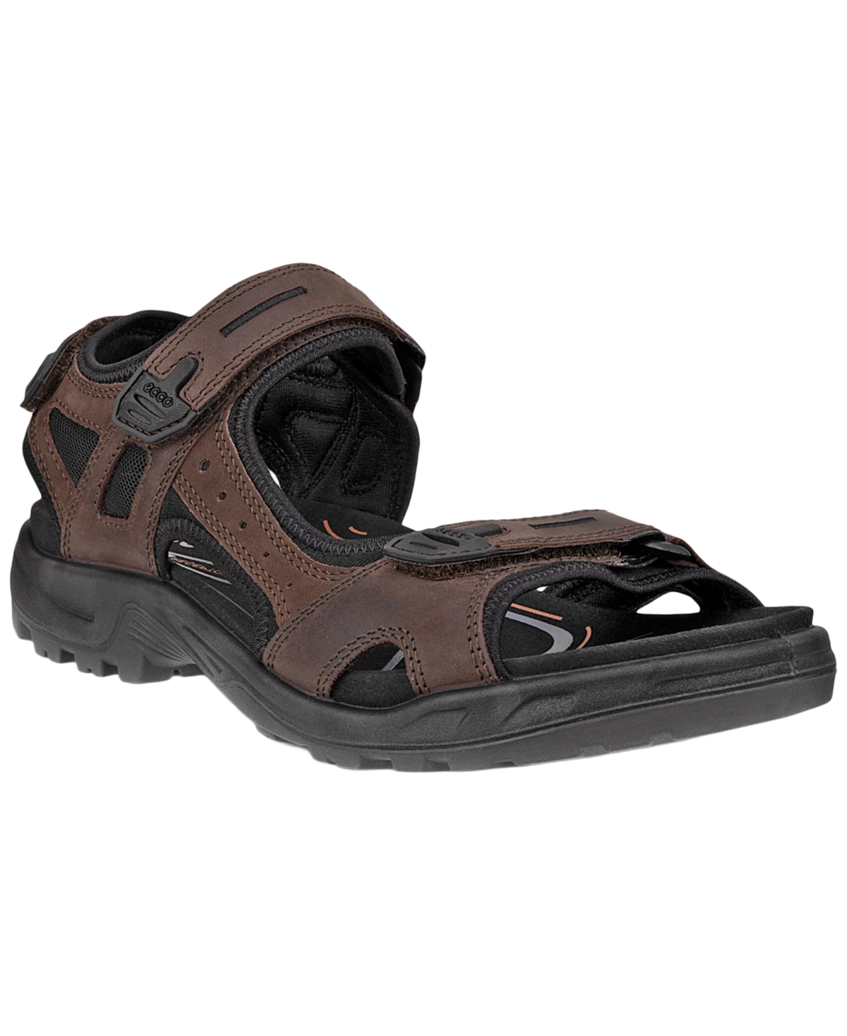 Click here for Ecco Mens Yucatan Sandals - Mocha prices
