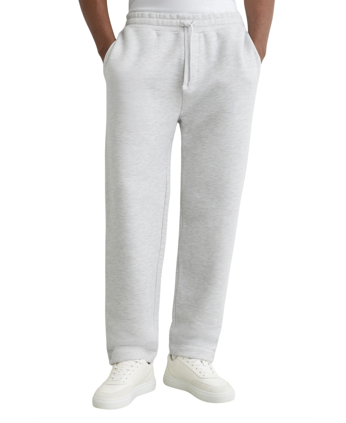 Click here for Reiss Mens Cotton-Blend Heavyweight Joggers - Grey... prices