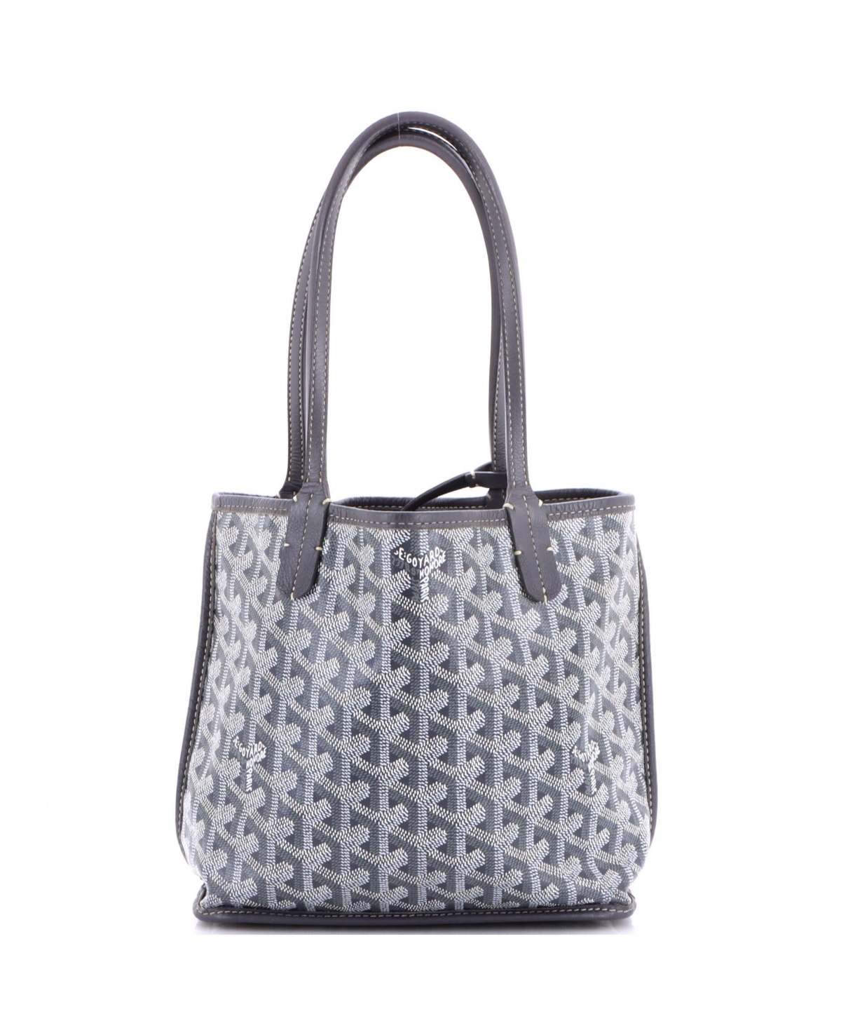Click here for Pre-Owned Goyard Mini Anjou Reversible Tote Coated... prices