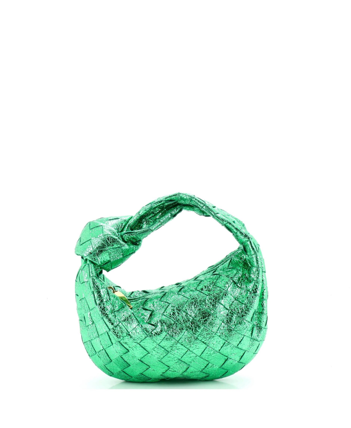 Click here for Pre-Owned Bottega Veneta Mini Bv Jodie Hobo Metall... prices