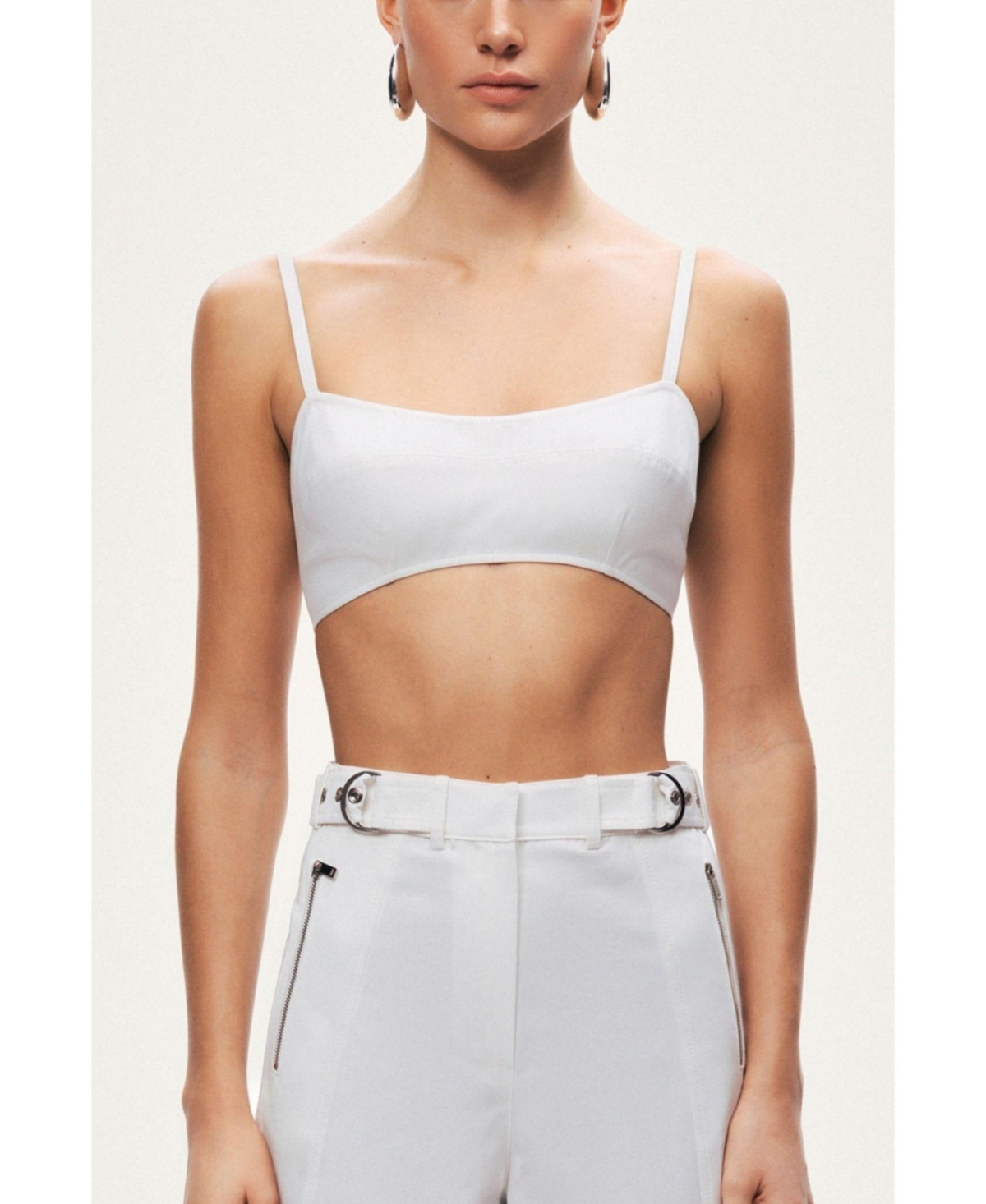 Click here for Nocturne Womens Structured Spaghetti Strap Top - W... prices