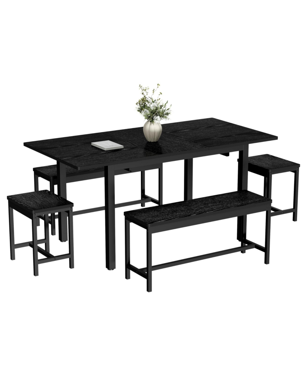 Click here for gaomon Extendable 6-8 Person 5-Piece Modern Dining... prices