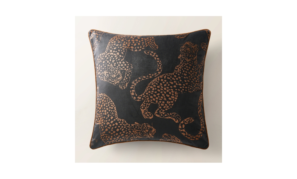 Click here for Z Gallerie Leopardi Dual Side Pillow - Rust prices