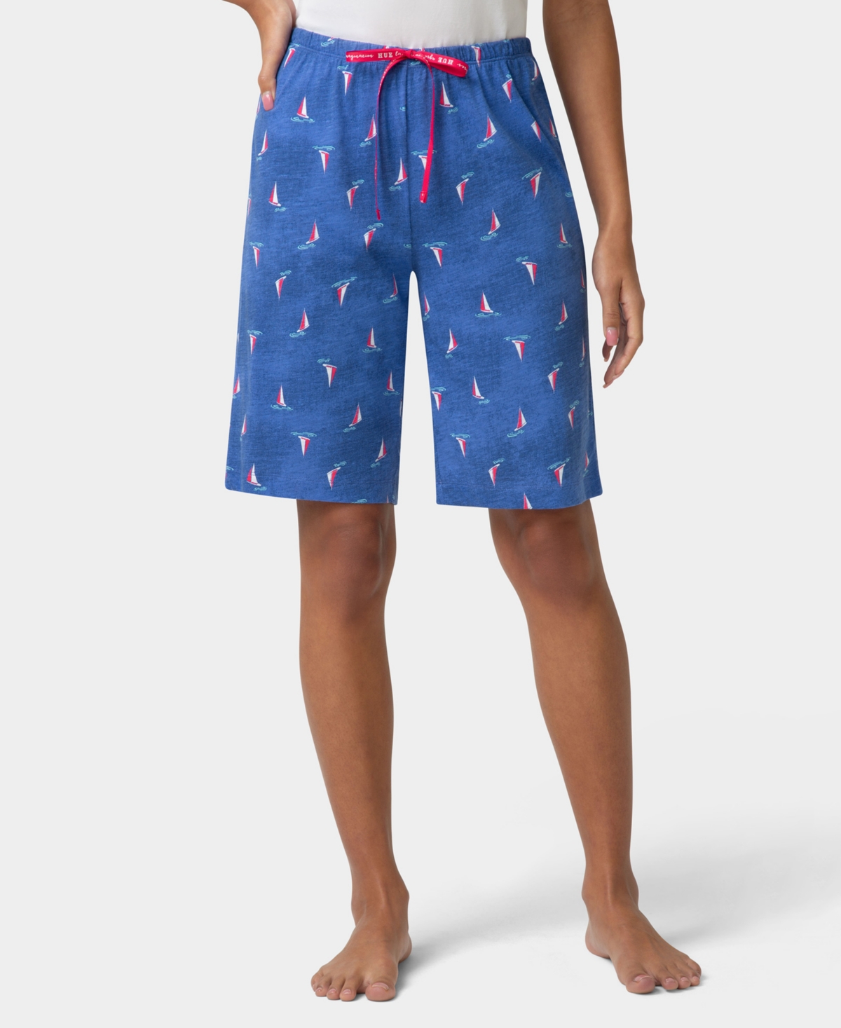 Click here for Hue Womens Chalk Dot Pj Bermuda - Sailing Smiles prices