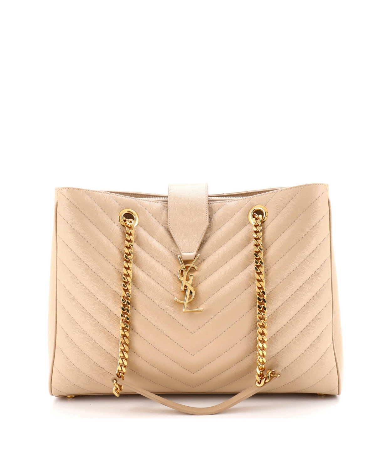 Click here for Pre-Owned Saint Laurent Large Classic Monogram Sho... prices