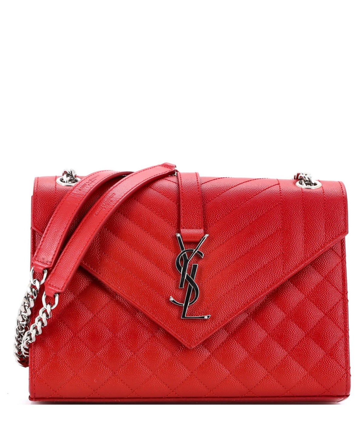 Click here for Pre-Owned Saint Laurent Medium Classic Monogram En... prices