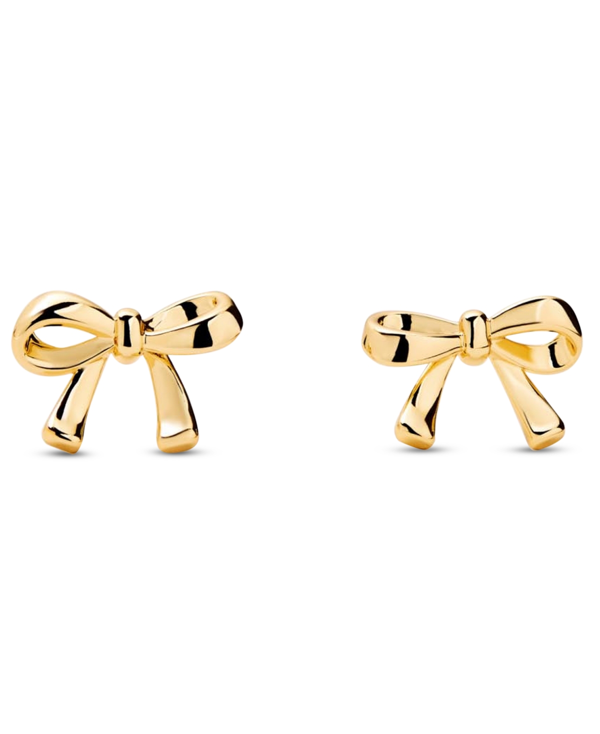 Click here for Ana Luisa Tracy Gold-Plated Bow Earrings - Gold prices