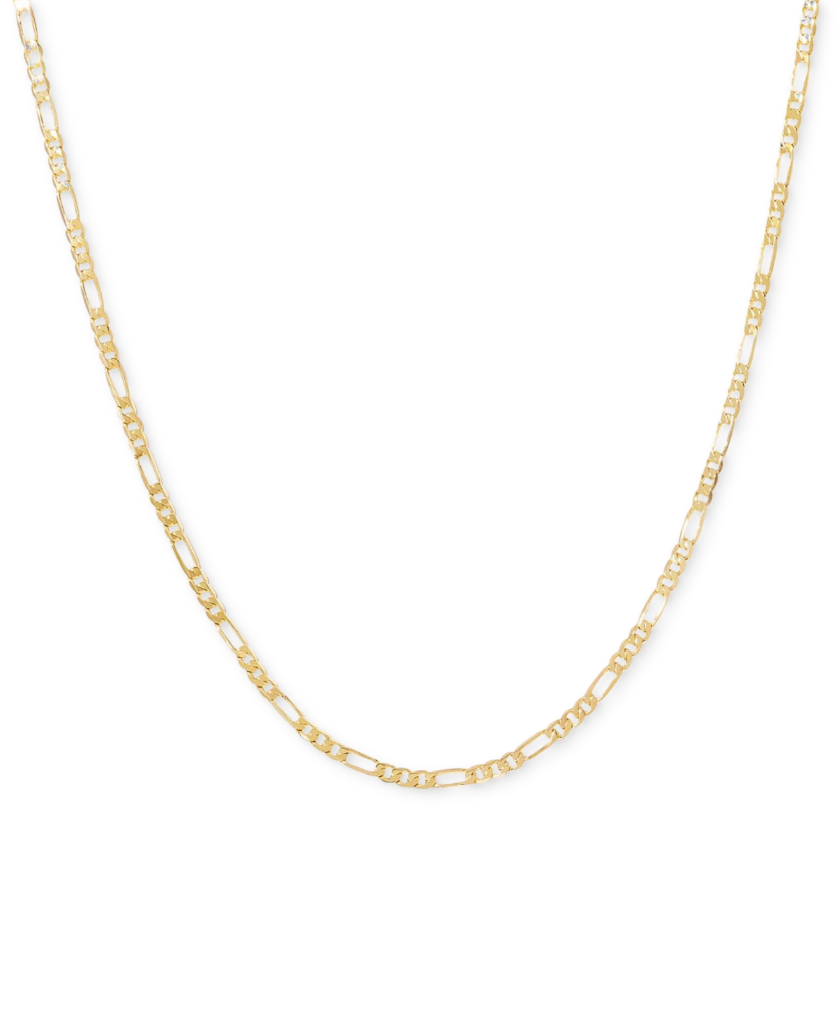 Click here for Ana Luisa Leo Gold-Plated Regular Short Figaro Cha... prices