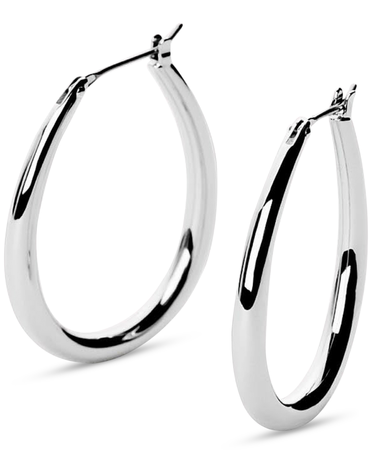 Click here for Ana Luisa Cuidado Silver Hoop Earrings - Silver prices