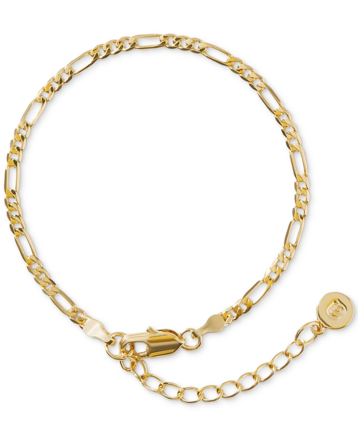 Click here for Ana Luisa Elijah Gold-Plated Figaro Chain Bracelet... prices