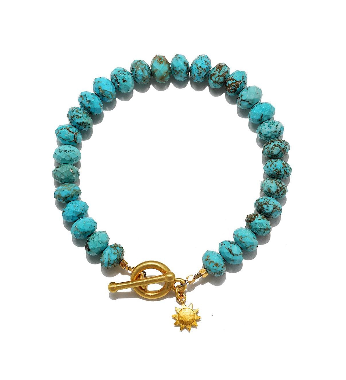 Click here for Satya Jewelry Serene Spirit Howlite Toggle Bracele... prices