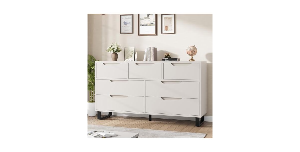 Click here for gaomon 7 Dresser for Bedroom  Wide Dresser  Freest... prices