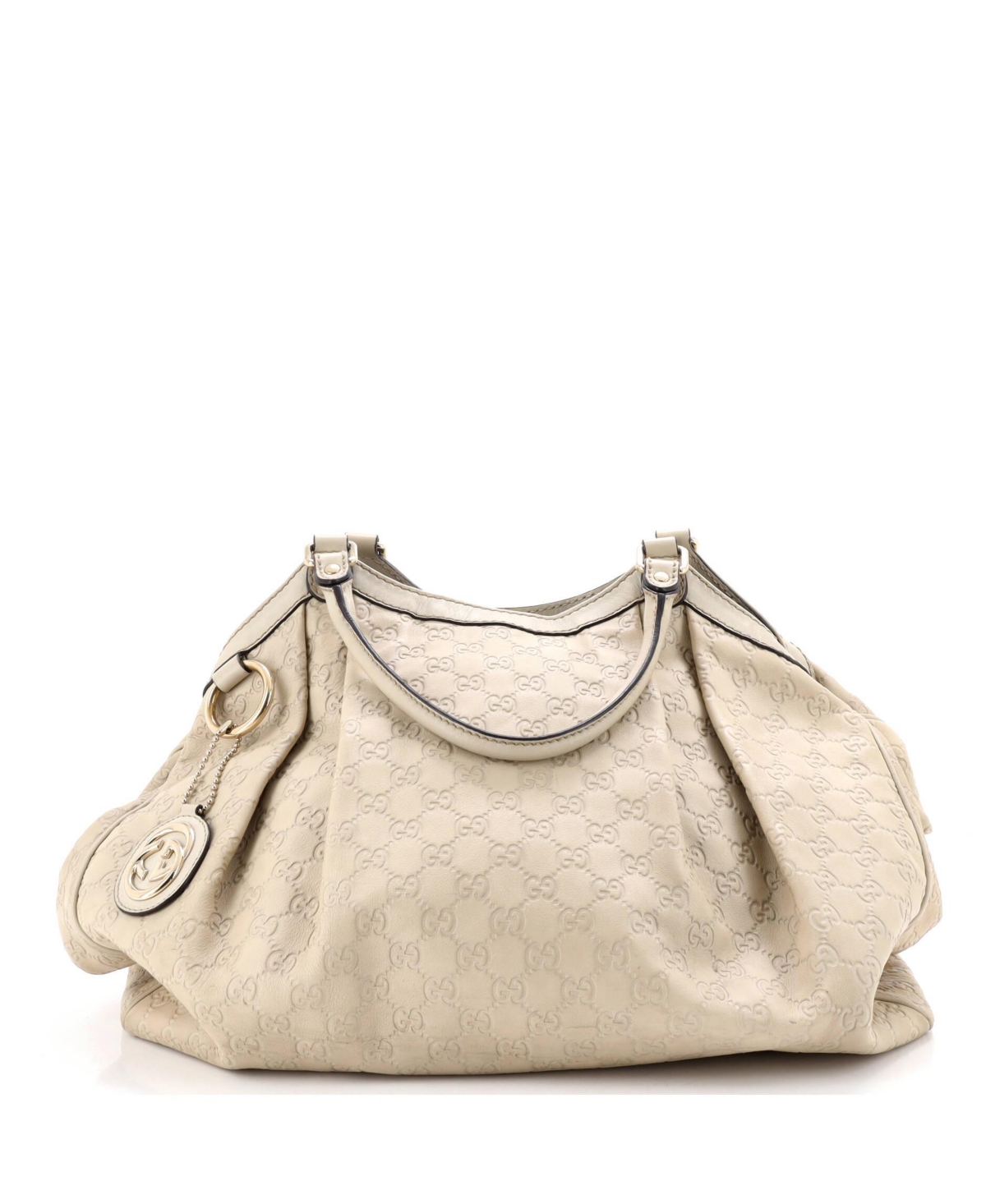Click here for Pre-Owned Gucci Large Sukey Tote Guccissima Leathe... prices