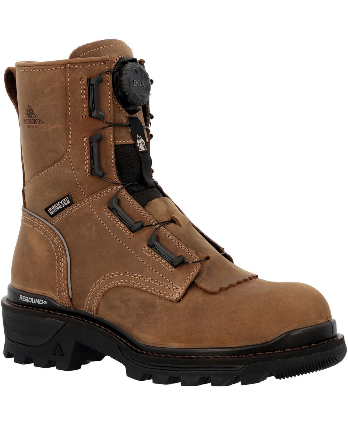 Click here for Rocky Mens Rams Horn Composite Toe Logger Boot - B... prices