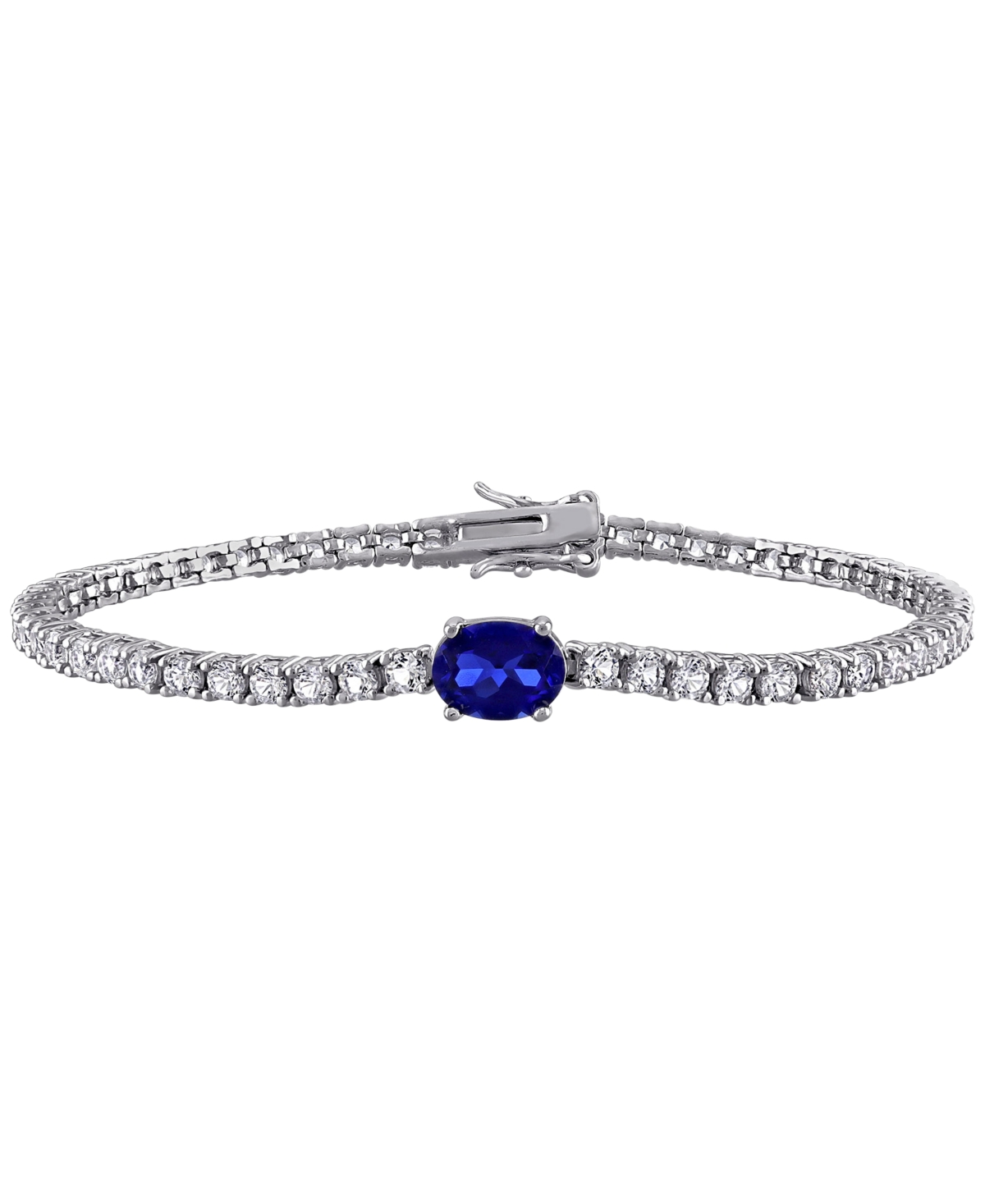Click here for Macys Lab Created Blue Sapphire (1-1/2 ct. t.w.) &... prices