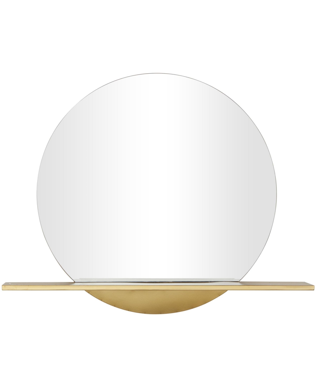 Click here for Rosemary Lane 35 Round Metal Wall Mirror - Gold prices
