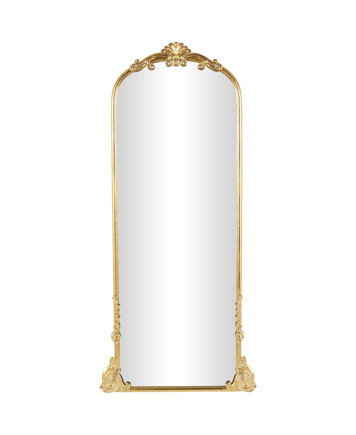 Click here for Rosemary Lane 30 Ornate Metal Baroque Floor Mirror... prices