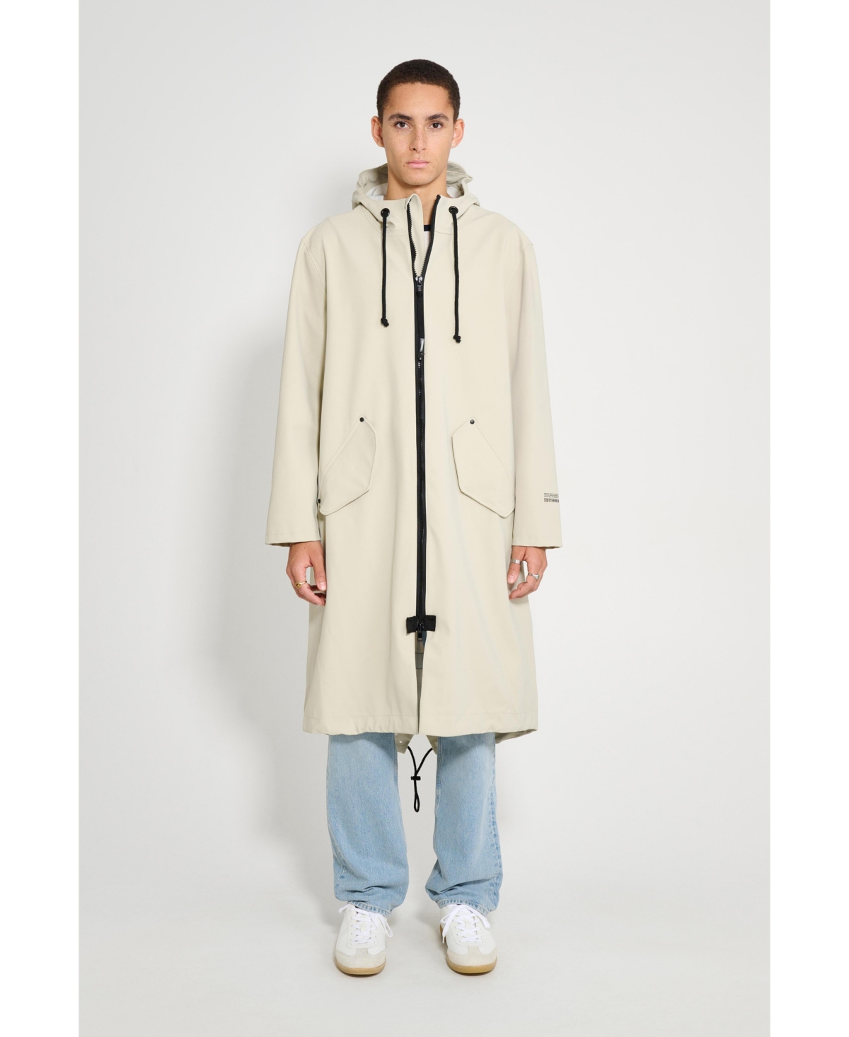 Click here for Stutterheim Mens Martins Parka - Pelican prices
