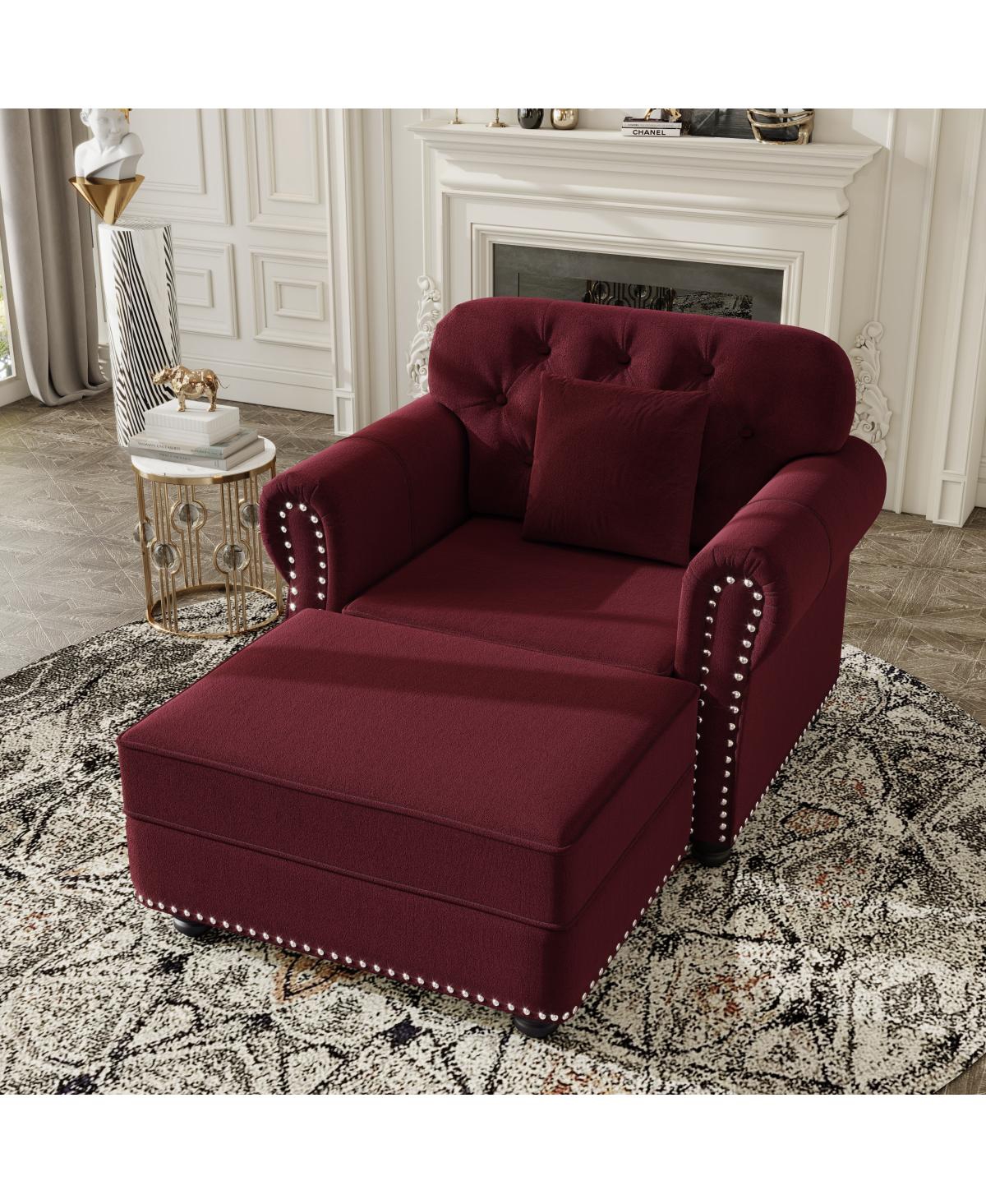 Click here for Streamdale Furniture Chesterfield Sofa with Nailhe... prices