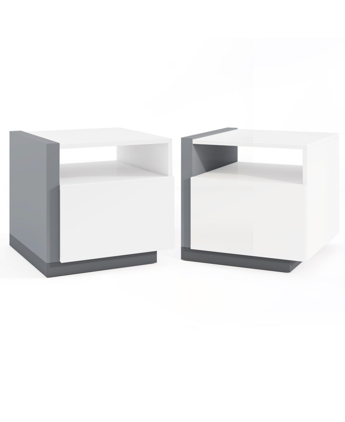 Click here for sumyeg Modern Minimalist Nightstand with Drawer fo... prices