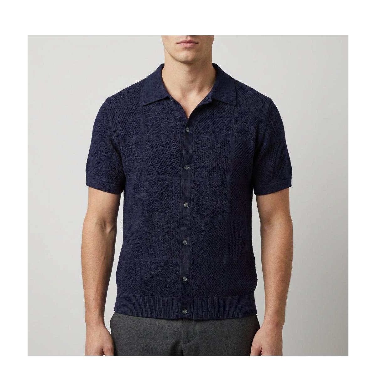 Click here for Surfsidesupply Mens Brent Knit Sweater - Navy blaz... prices