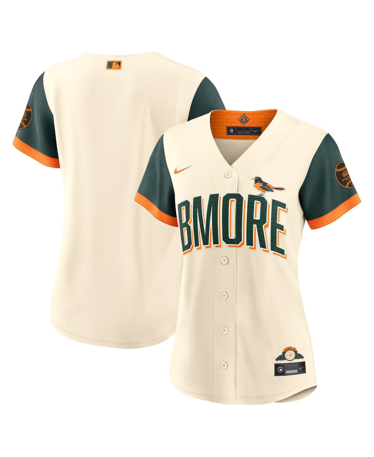 Click here for Nike Womens Natural Baltimore Orioles 2026 City Co... prices