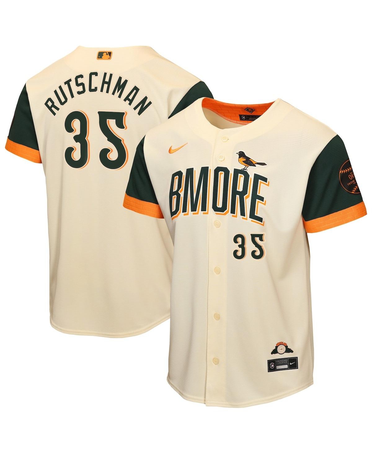 Click here for Nike Big Boys and Girls Adley Rutschman Cream Balt... prices