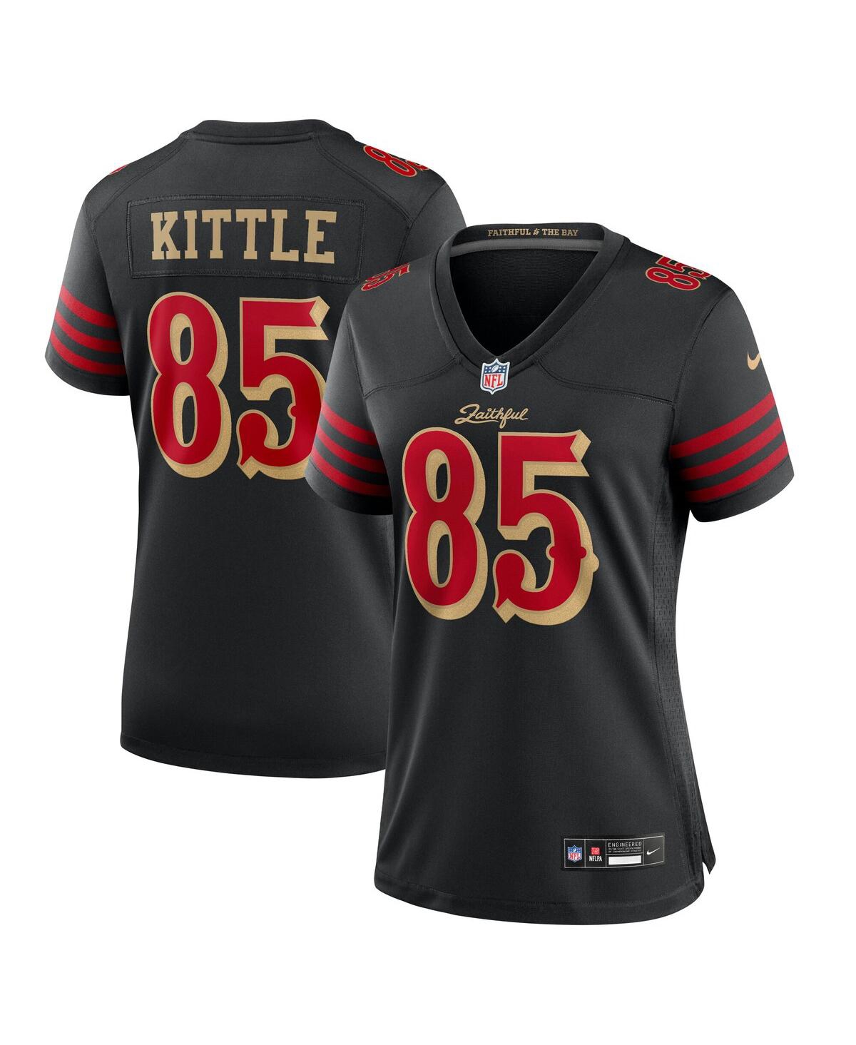 Click here for Nike Womens George KittleÂ Black San Francisco 49e... prices
