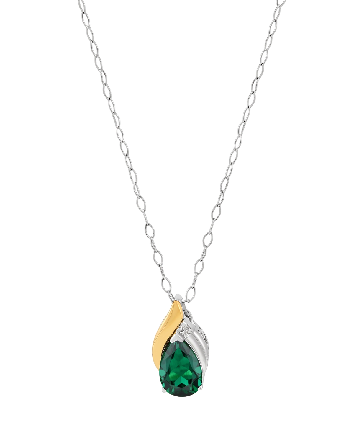 Click here for Macys Created Emerald (1-1/8 ct. t.w.) and Created... prices