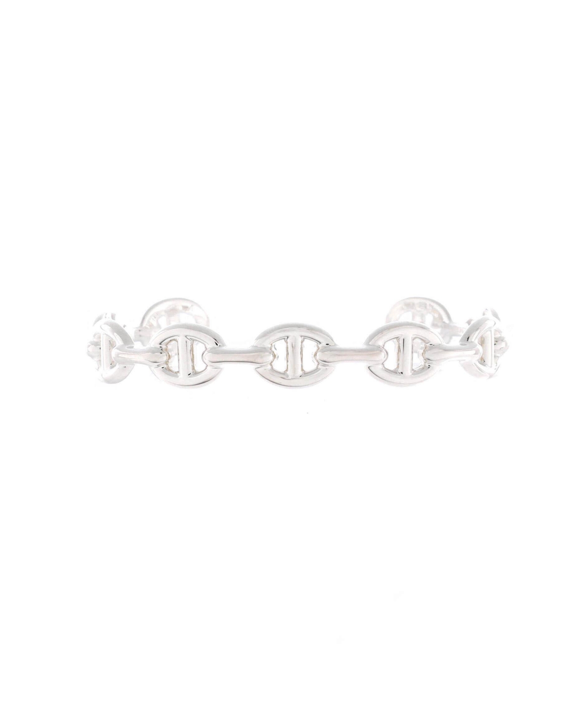 Click here for Pre-Owned HERMES Chaine dAncre Enchainee Cuff Brac... prices