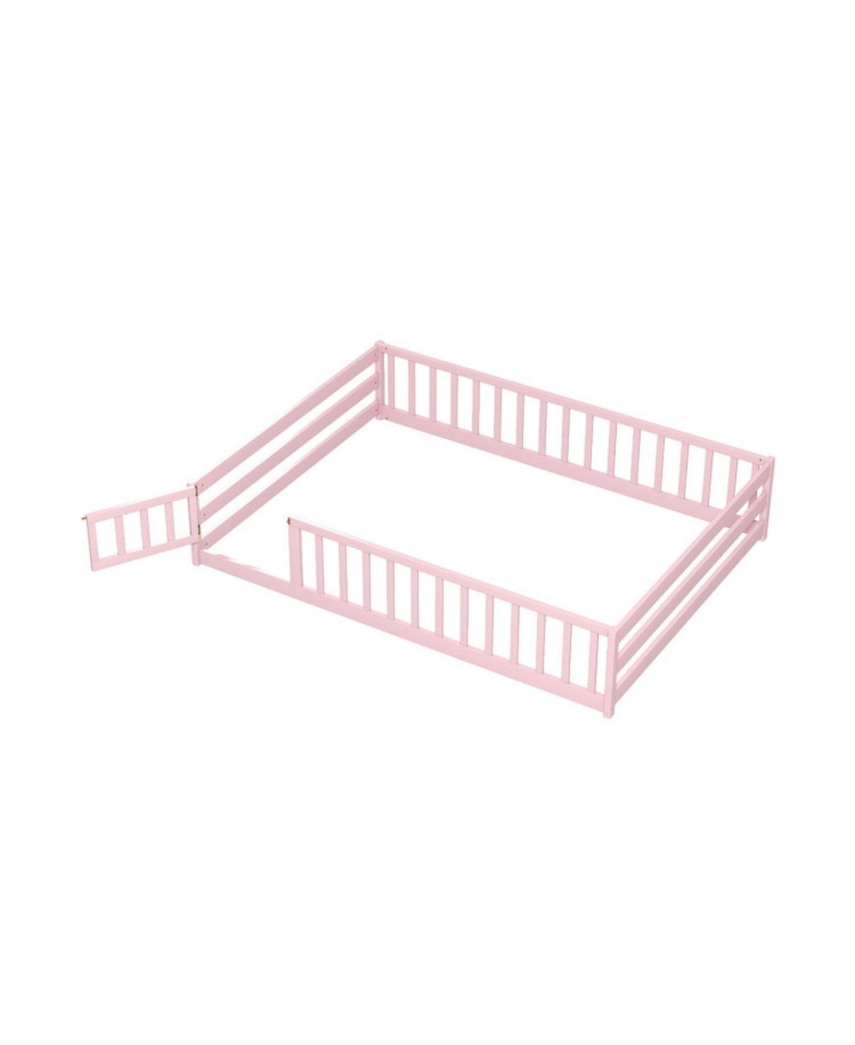 Click here for Gouun Full Kids House Bed Frame with Safety Guardr... prices