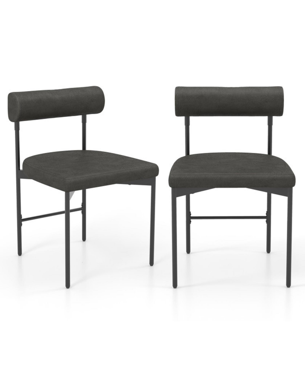 Click here for Gouun Faux Leather Upholstered Kitchen Side Chairs... prices