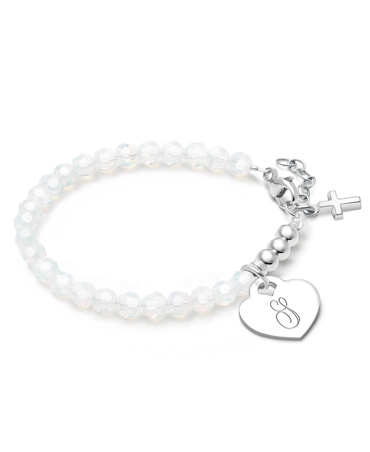 Click here for Tiny Blessings Sterling Signature Crystal with Cro... prices