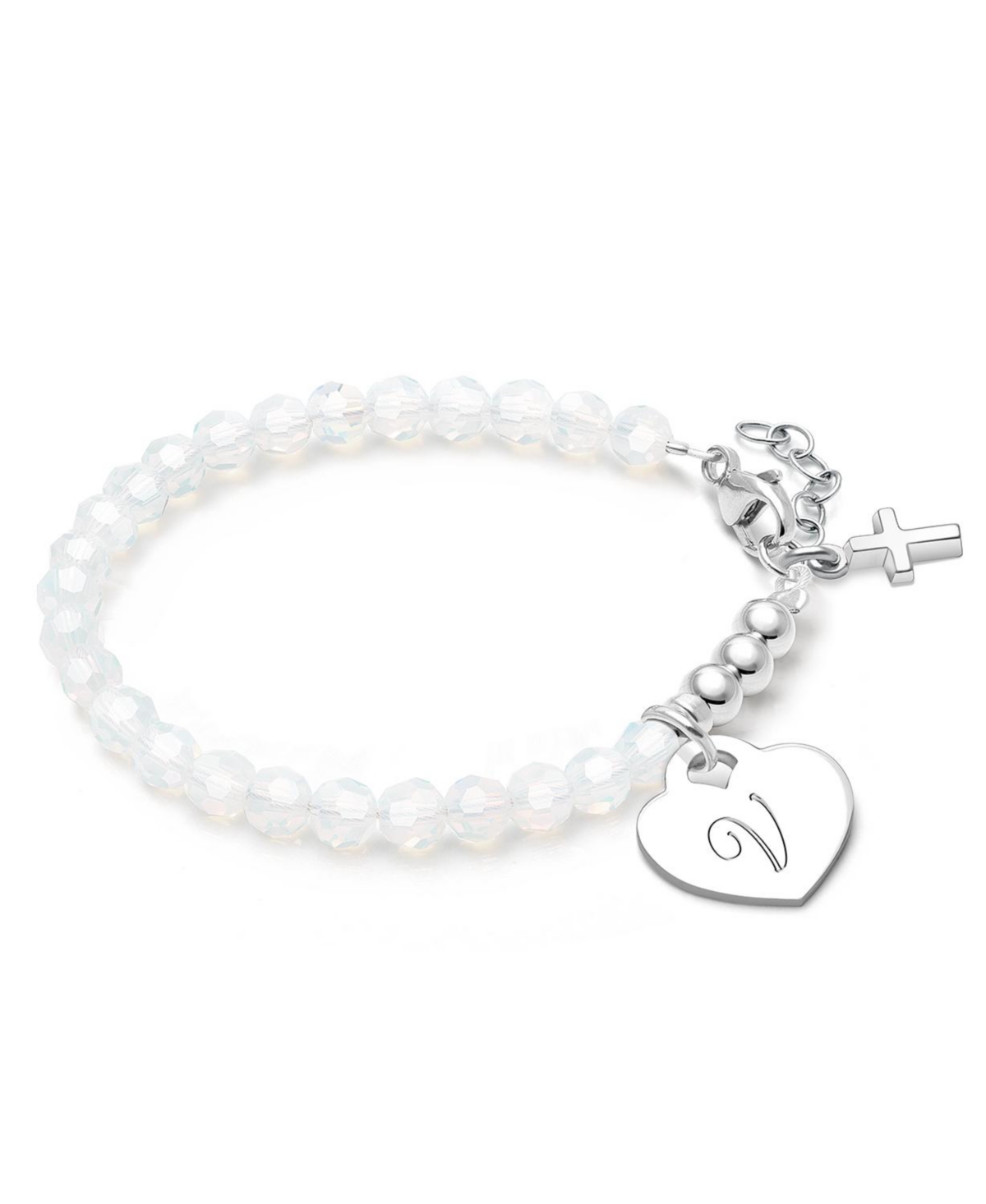 Click here for Tiny Blessings Sterling Signature Crystal with Cro... prices