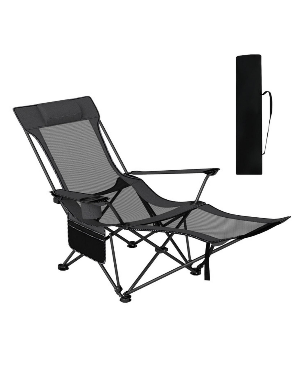 Click here for Gouun Reclining Camping Chair with Removable Footr... prices