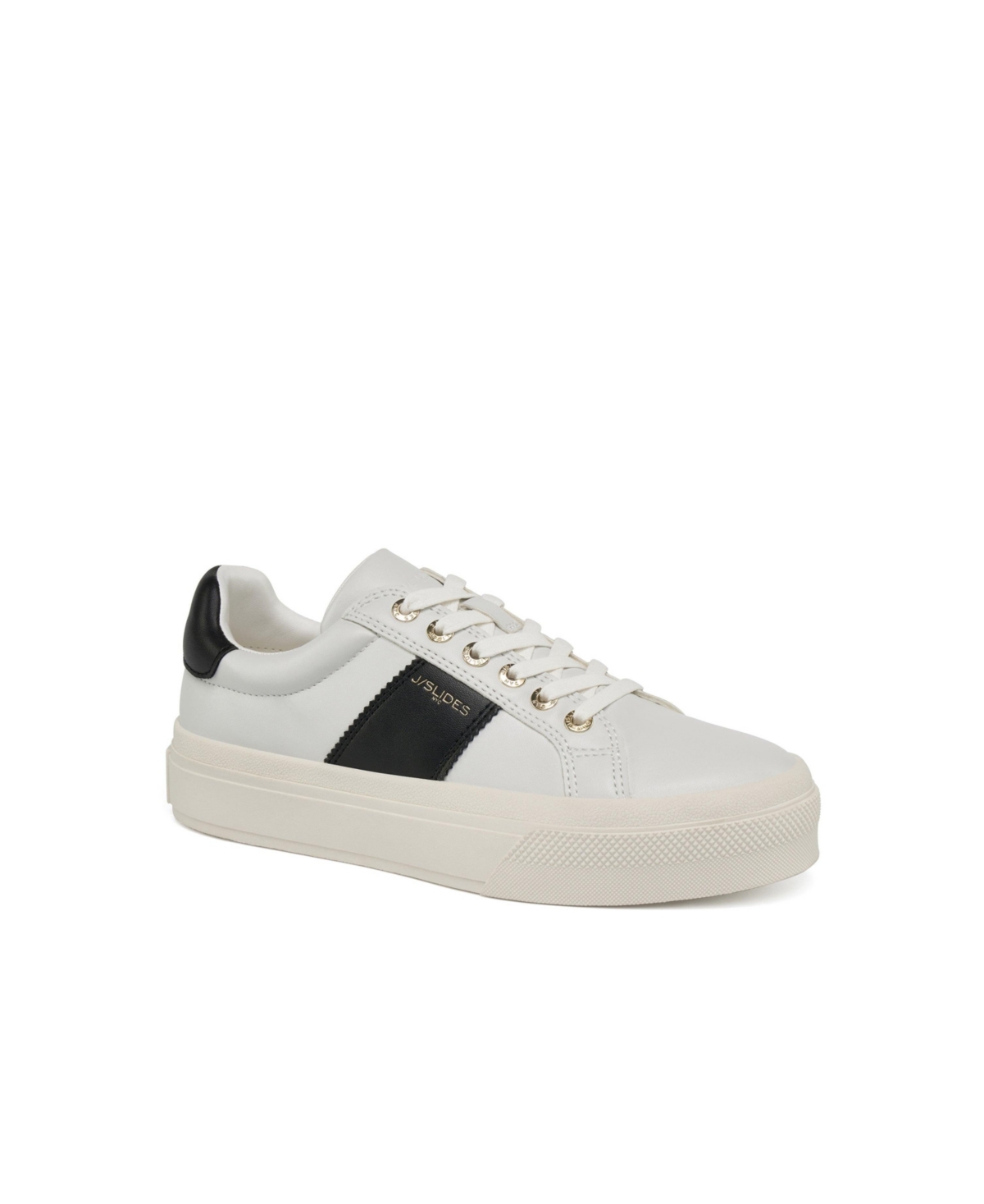 Click here for JSlides Womens Gilda Sneaker - White/Black prices
