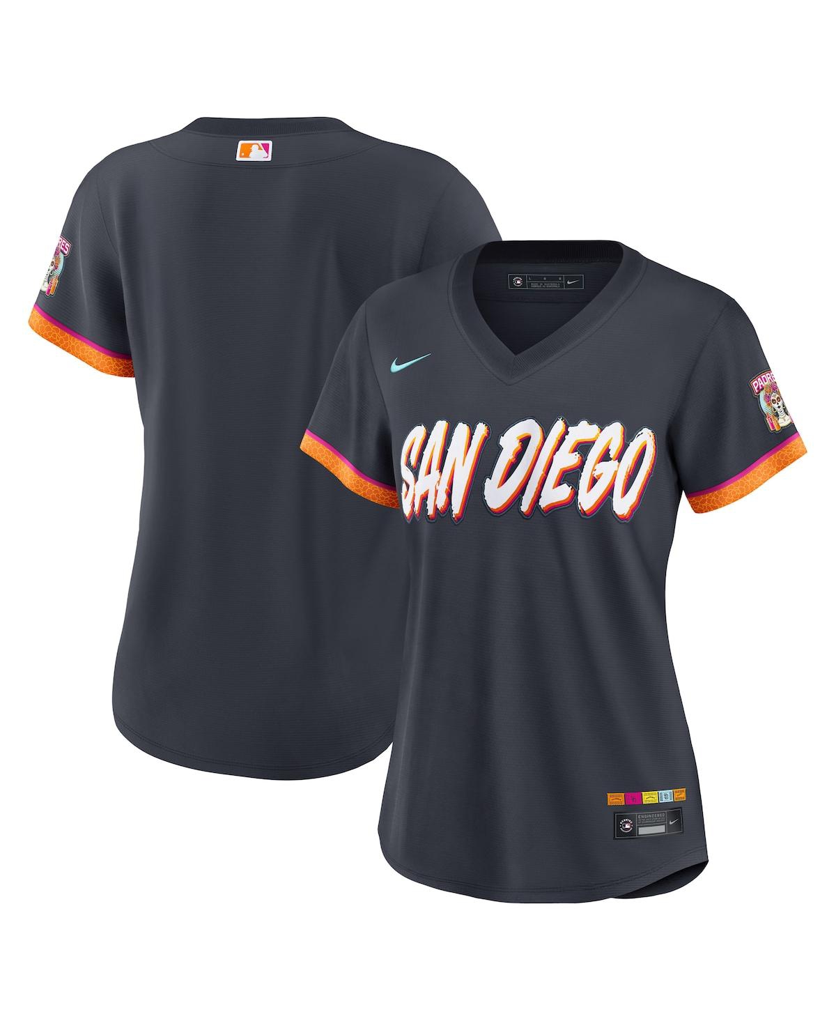 Click here for Nike Womens Black San Diego Padres 2026 City Conne... prices