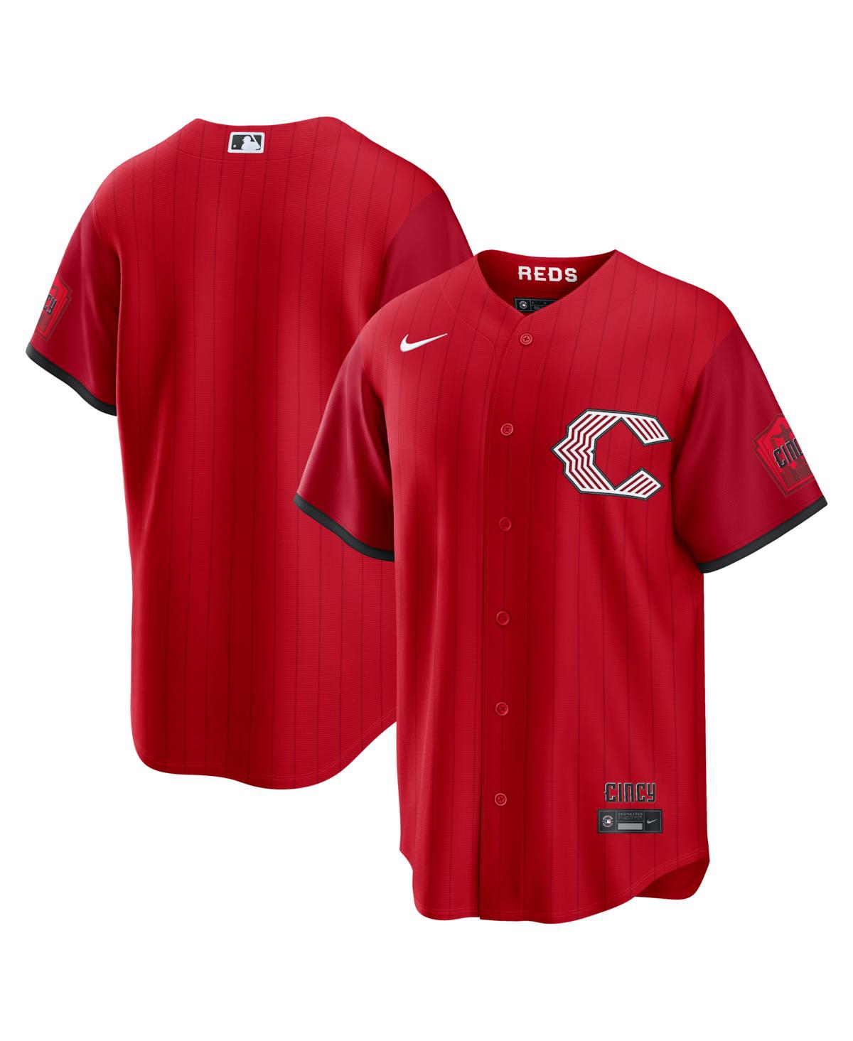 Click here for Nike Mens Red Cincinnati Reds 2026 City Connect St... prices