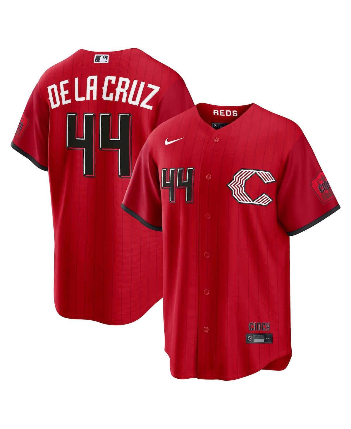 Click here for Nike Mens Elly De La Cruz Red Cincinnati Reds 2026... prices