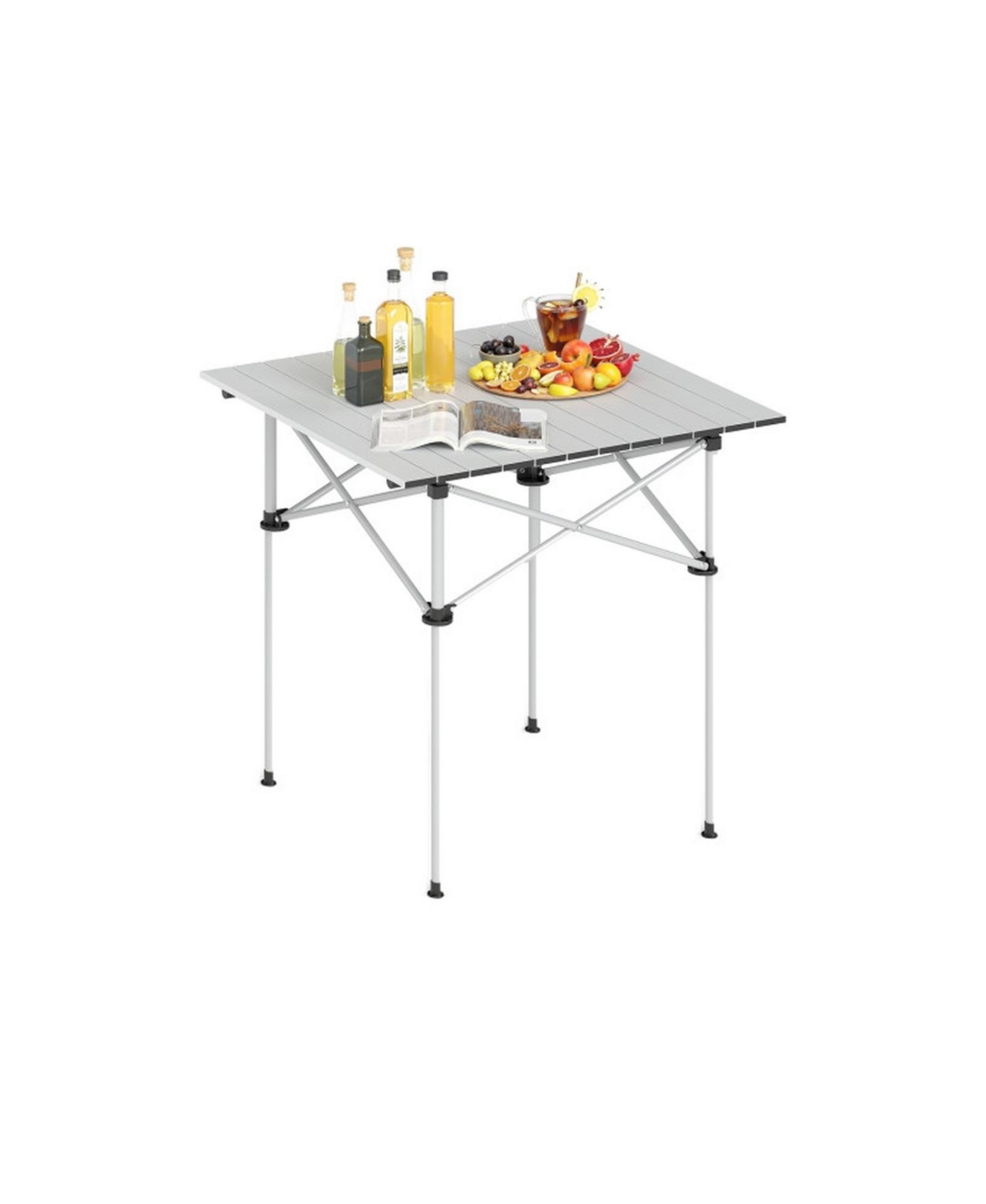 Click here for Gouun Folding Roll-Up Aluminum Camping Table with... prices