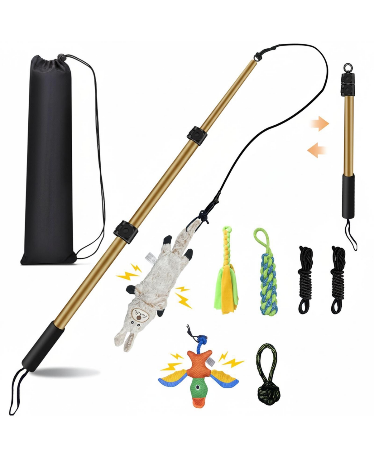 Click here for Aronkl Tether Tug Outdoor Dog Interactive Exercise... prices