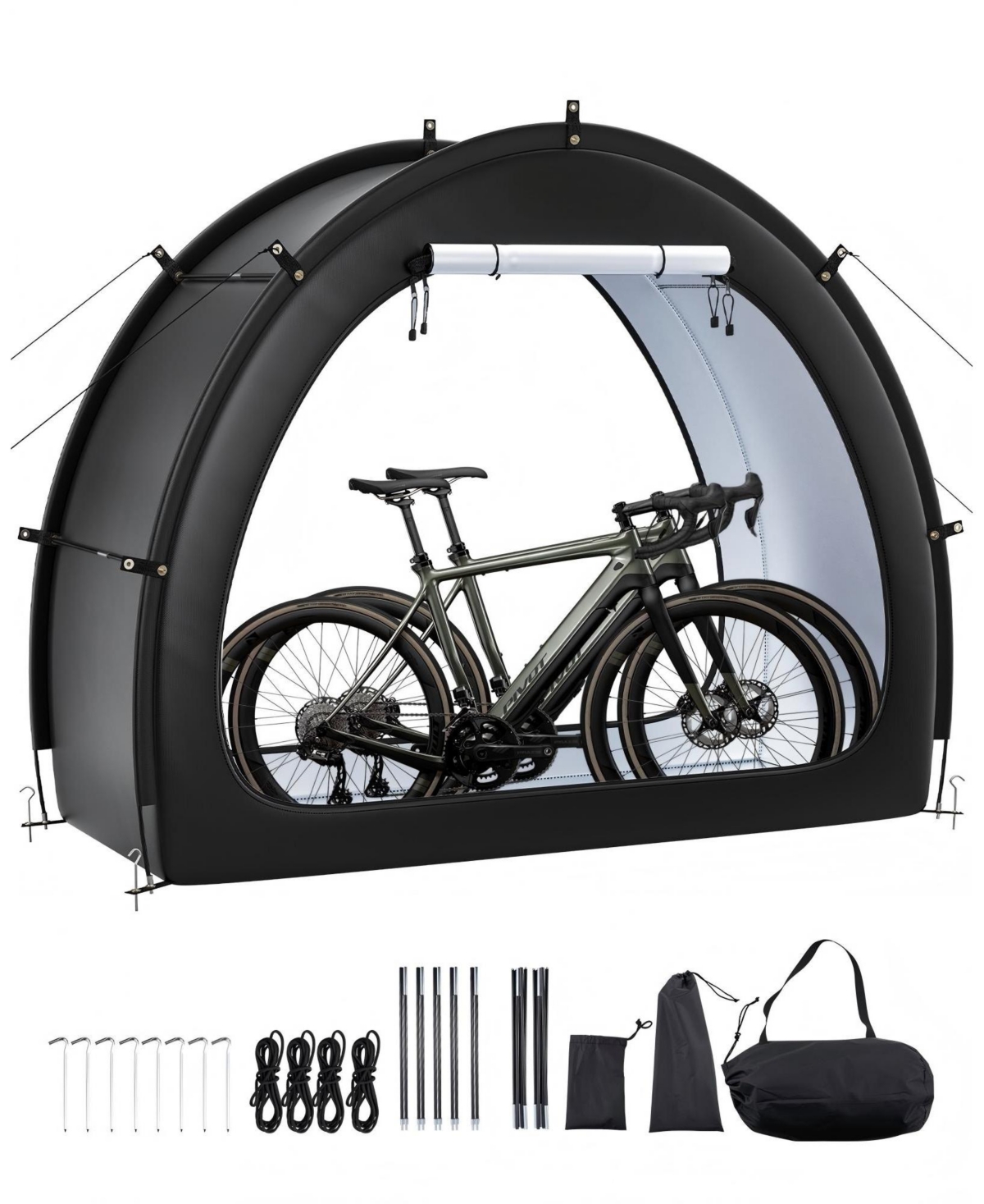 Click here for Gouun Outdoor Bike Storage Tent for 1 to 2 Bicycle... prices