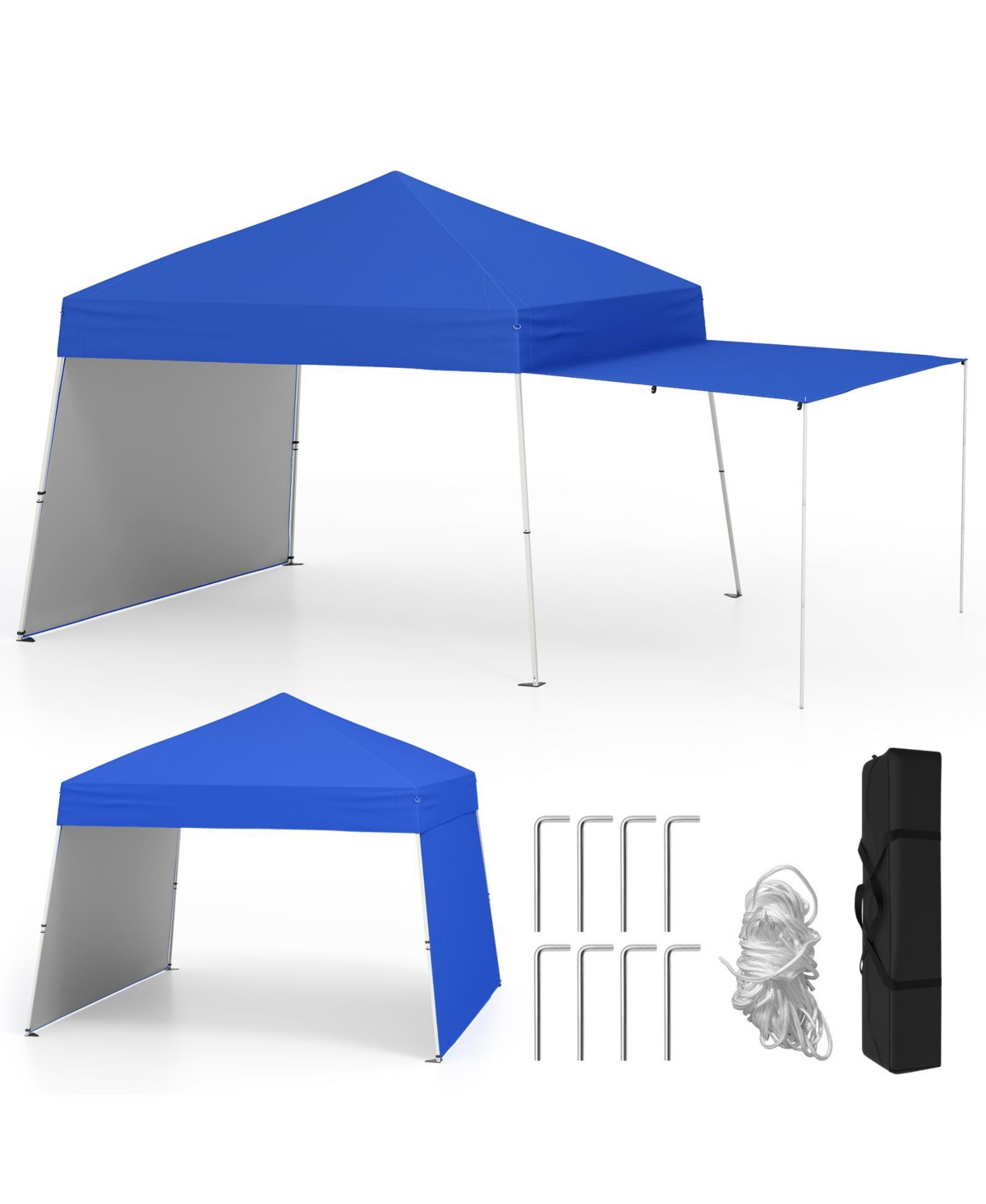 Click here for Slickblue Outdoor Canopy Tent Pop Up with Converti... prices