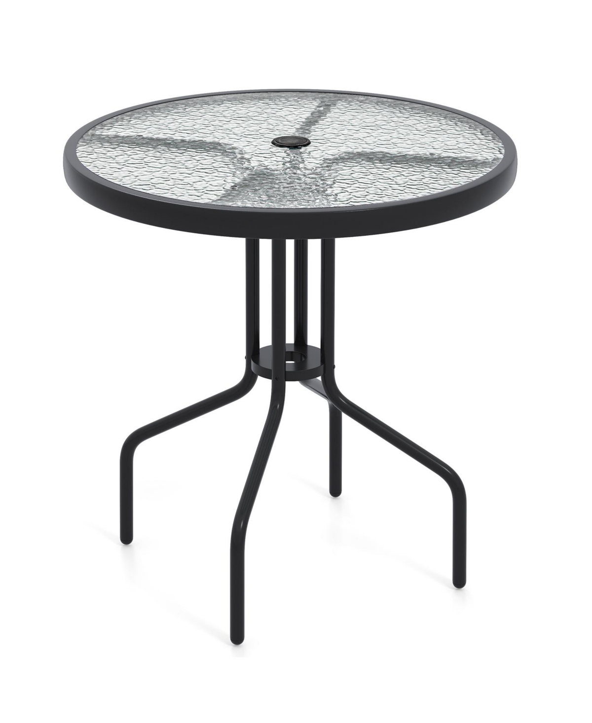Click here for Sugift 27.5 Inch Round Patio Dining Table with Rip... prices