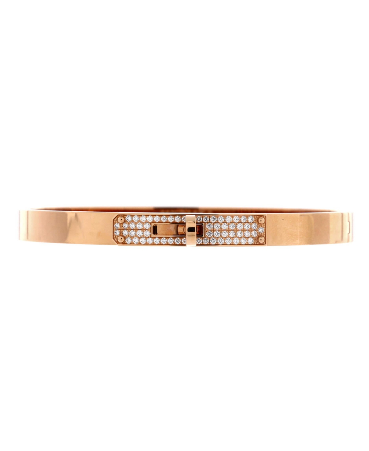 Click here for Pre-Owned HERMES Kelly Bracelet - 18k rose gold prices