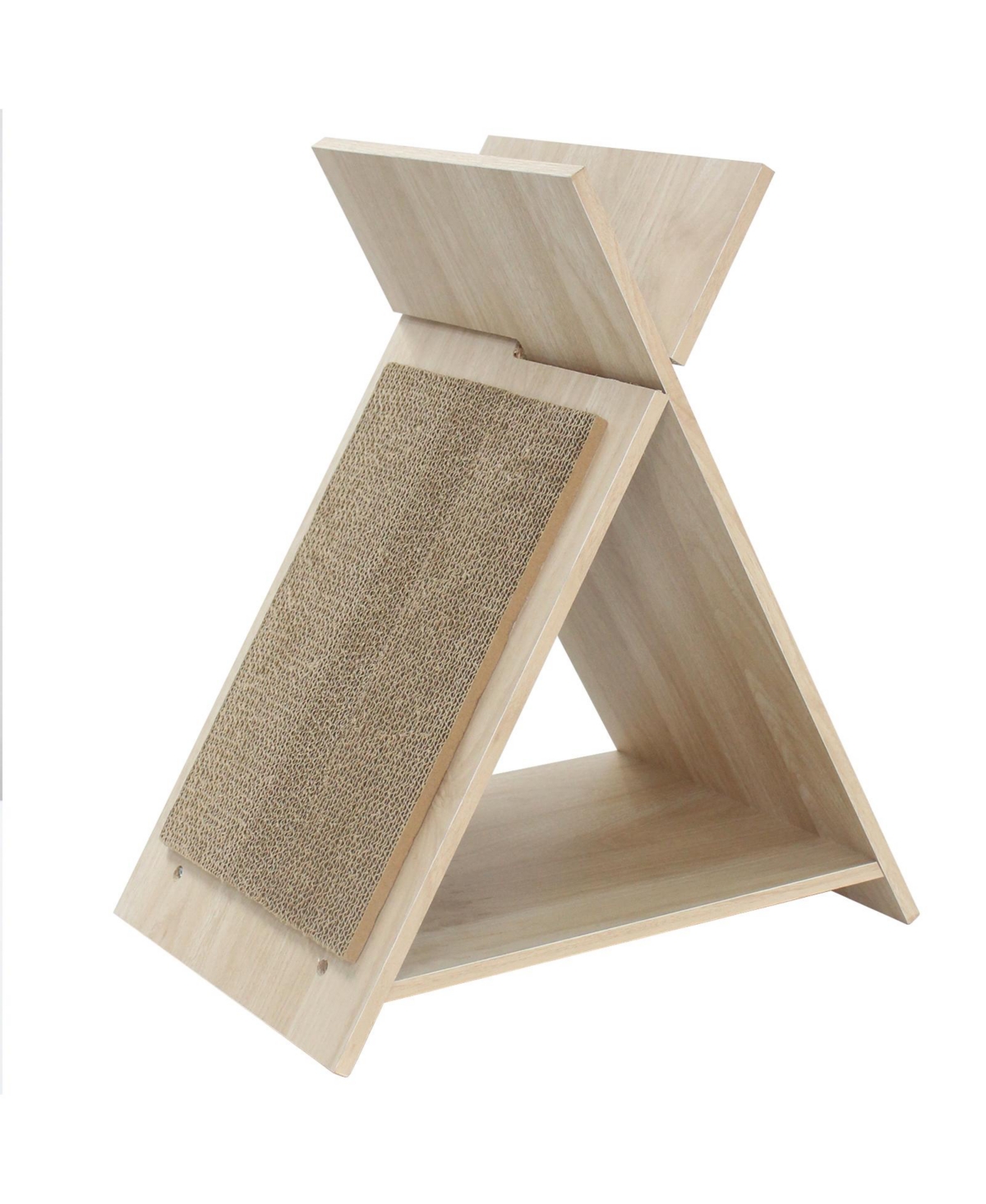 Click here for Cozito Cat Scratcher 21 in Wooden for Claw Care an... prices