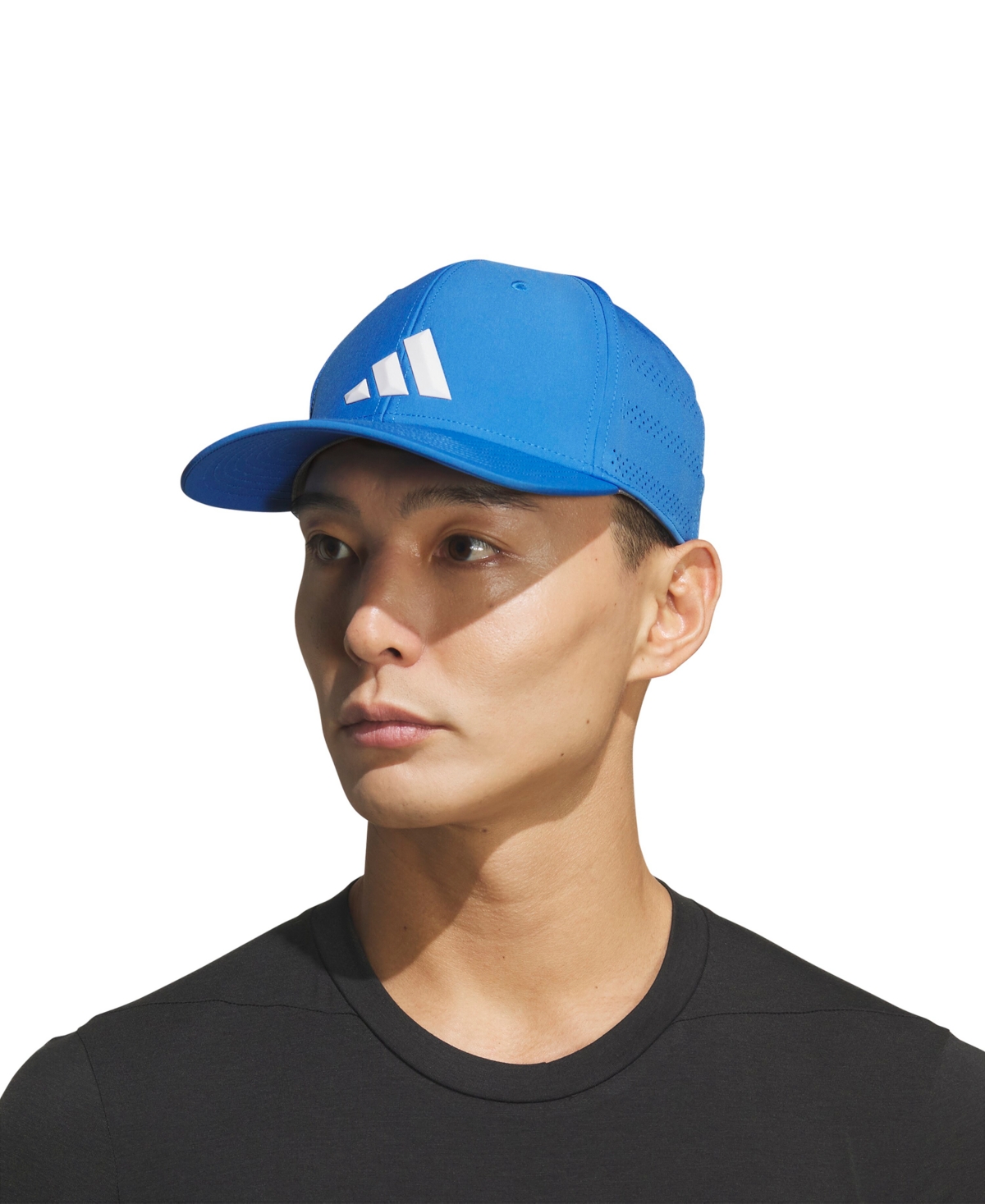 Click here for adidas Mens Game Day Stretch Fit Hat - Medium Blue prices